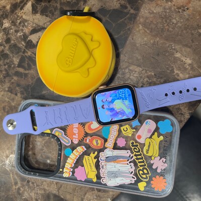 BTS Butter Inspired Apple and Samsung Watch Band - Etsy