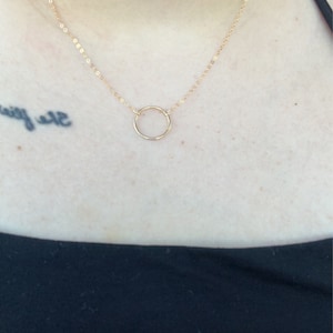 Gold Discreet Day Collar Karma Necklace Sub Collar Subtle Collar, Gold ...