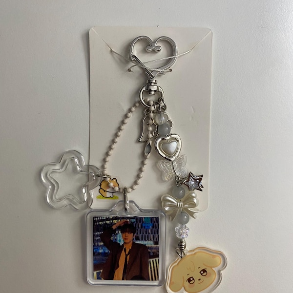 ANITEEZ ATEEZ Customized Photo Keychain| Kpop Gifts/merch | Custom Kpop ...