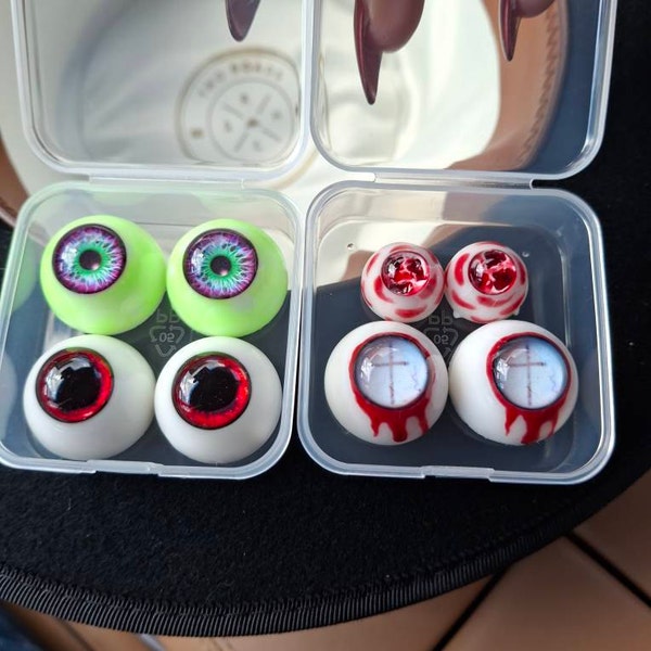 Chronic Art Dolls Creature Resin BJD & Reborn Doll Eyes With Black ...