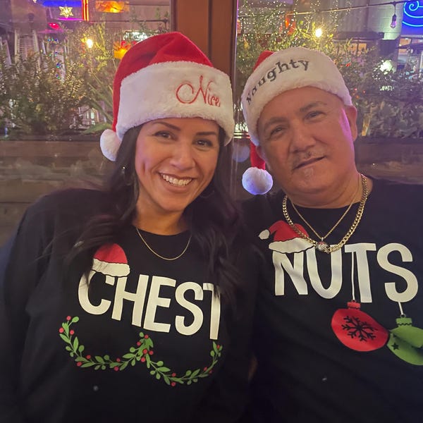 Chest Nuts Christmas Sweatshirts Couples Christmas Shirts Family ...