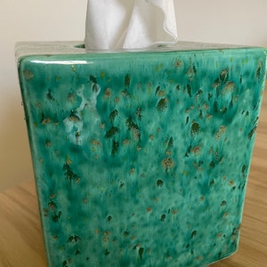 Square Tissue Box Cover Made to Order Handmade Ceramics Pottery many ...