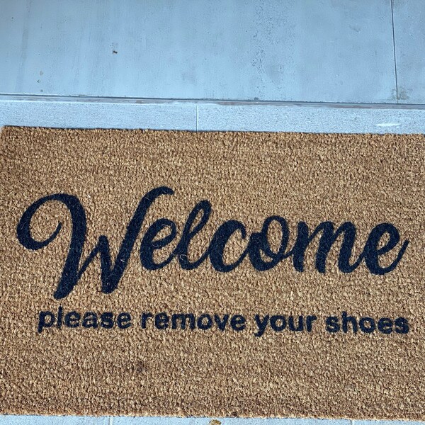 Personalised This is How We Roll Caravan Coir Door Mat Personalised ...