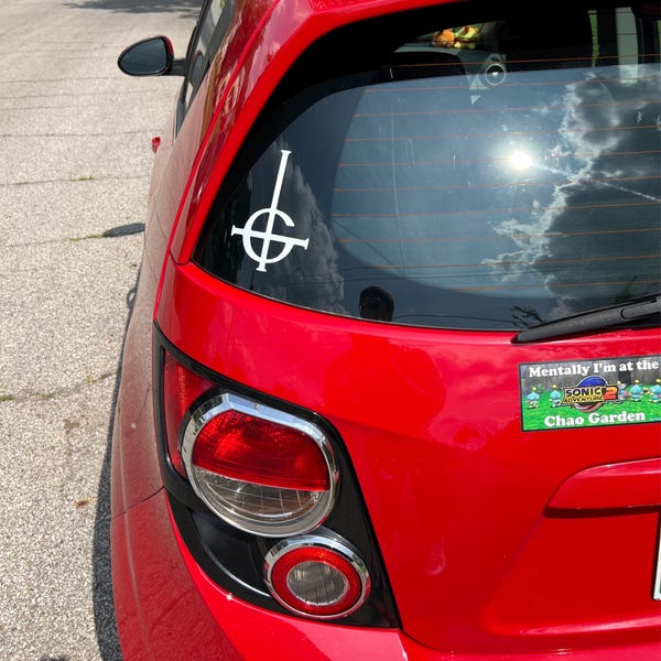 Grucifix Logo Vinyl Decal - Etsy