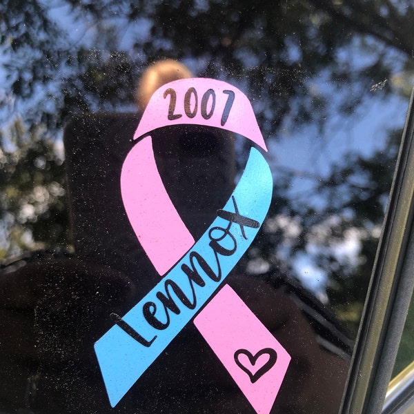 Custom Name Pregnancy and Infant Loss Ribbon. Infant Loss Awareness ...