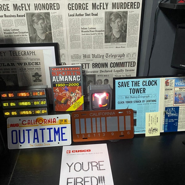 Tales From Space Back to the Future Prop Replica Comic Book That ...