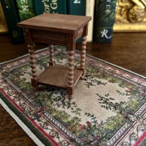 HUNTING SCENE Petit Point Pattern PDF Dollhouse Miniature Rug - Etsy