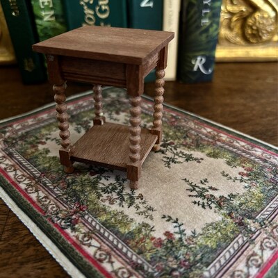 HUNTING SCENE Petit Point Pattern PDF Dollhouse Miniature Rug - Etsy