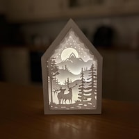 Pug Dog Lantern PDF, SVG, Studio Templates for You DIY Dog Lantern for ...