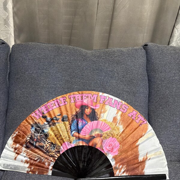 Where Them Fans AT (clacking Fan) - Etsy