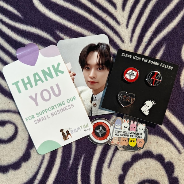 Stray Kids Board Filler Enamel Pins Stray Kids Pin Collection Kpop ...
