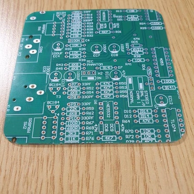 Real Recycled Circuit Board Keyring, PCB Keychain, Upcycled Key Fob ...