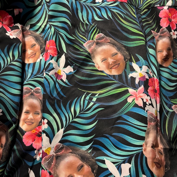 Custom Face Men Swim Trunks, Custom Photo Man Beach Shorts ...