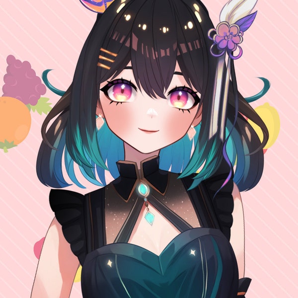 Live2d Vtuber Model for Commercial Use! Sagittarius the Zodiac Vtuber ...