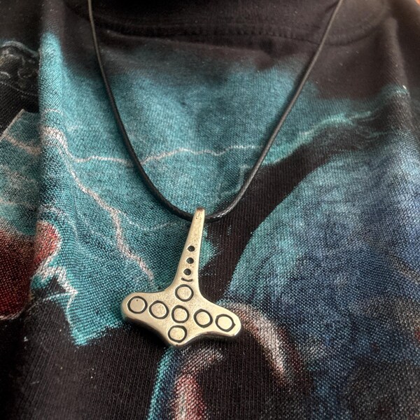 Odin Cross Pendant - Handmade Solar Amulet Devoted to Allfather God ...