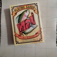 Fish Playing Cards Fly Fishing Poker Deck Illustrated Trout - Etsy