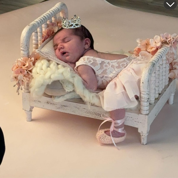 Newborn Photography Prop Robe With Matching Headband and Slippers - Etsy