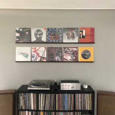 Floating Turntable Shelf / Customizable Record Player Ledge / - Etsy