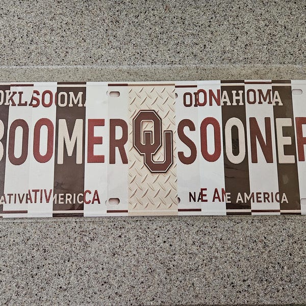 Hook ’em License Plate Sign – texas Longhorns Metal Wall Art | burnt ...