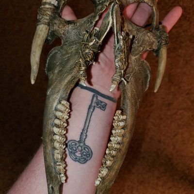 Bronze Leviathan Cross Mask - Etsy