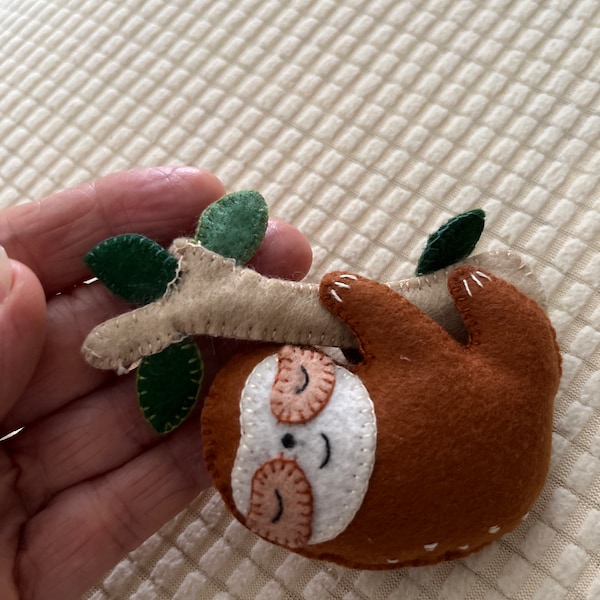 Plush Animal Sloth PDF Pattern - DIY Sewing Tutorial - Pdf, Svg, Eps ...
