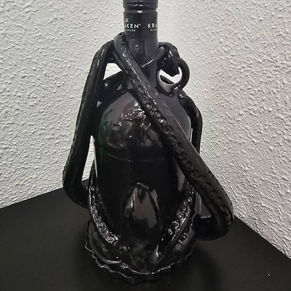 Trio Kraken - 3 Original Kraken Bottles, the Golden Kraken, the Rusty ...