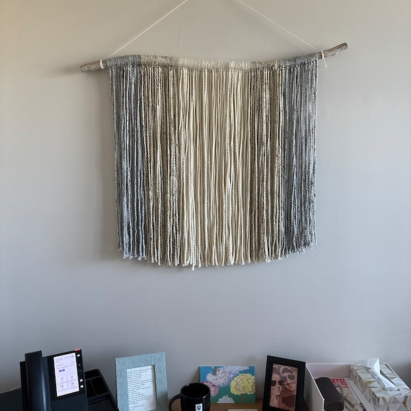 Extra Large Neutral Wall Hanging / Tapestry - Etsy