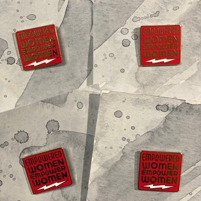Empowered Women Empower Women Hard Enamel Pin // Feminist Pins, Badge ...