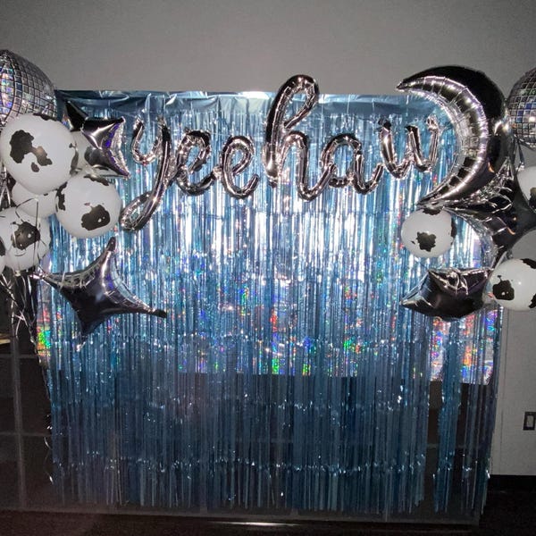 Yeehaw Balloon Banner Cowgirl Bachelorette Party Decorations Western ...