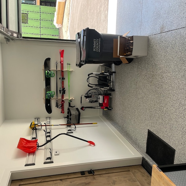 4 Paddleboard Rack and Surfboard Rack - Bamboo/birch - Vertical Indoor ...