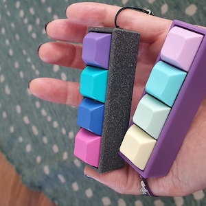 MX Fidget Plate WASD 3D Printed Fidget Toy Keychain - Etsy
