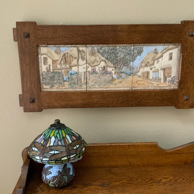 6x6 Tile Frame, Craftsman/mission Style Frame, Arts and Crafts, Quarter ...