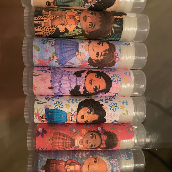 Lip Balm, Disney Descendants Birthday Party Favors, Carlos, Evie, Mal ...