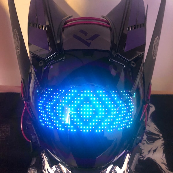 Bluetooth Cyberpunk Mask - Futuristic Mask -cyberpunk Helmet-tech Mask ...