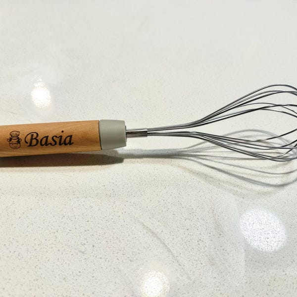 Custom Whisk - Kitchen Whisk - Personalized Whisk - Egg Beater - Egg ...