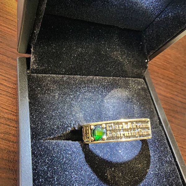 Personalized College Jewelry, Graduation Ring Gift, Personalized Class ...