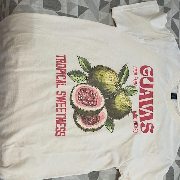 Guavas Retro Commercial Graphic Shirt, Vintages Guavas Label T-shirt ...