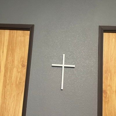 Cross Wall Cross Cross Decor Minimalist Cross Religious - Etsy