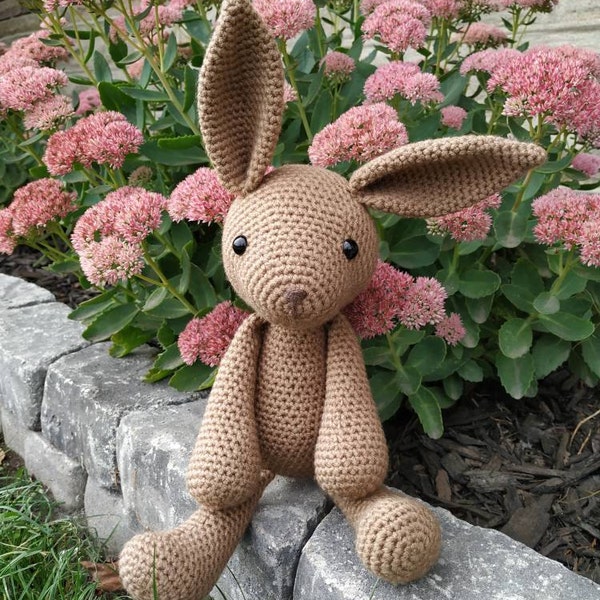 PATTERN: Basil the Hare Crochet Amigurumi PDF Download Pattern Rabbit ...