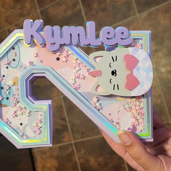 Customized Squishmallows 3D Number. Party Decorations. Squishmallows ...