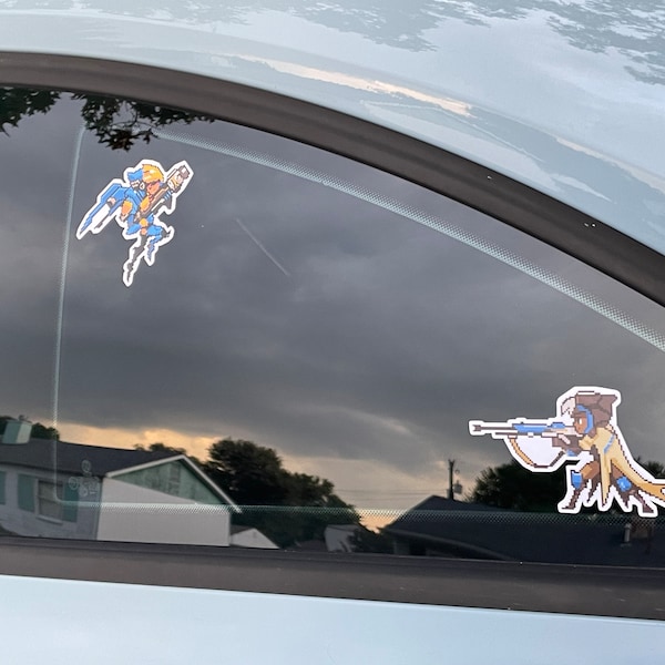 Overwatch 2 Venture Pixel Spray Vinyl Sticker Decal, Laptop, Phone ...