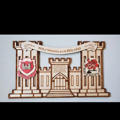 Army Engineer 3D Wooden Castle - Etsy