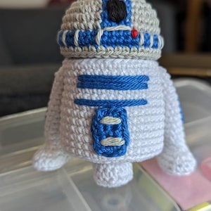 R2-d2 Toy Art Amigurumi Crochet Pattern PDF - Etsy