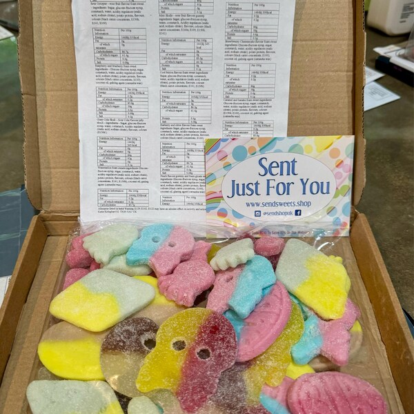 Scary Sweets Halloween Pick and Mix Personalised Sweet Trick or Treat ...