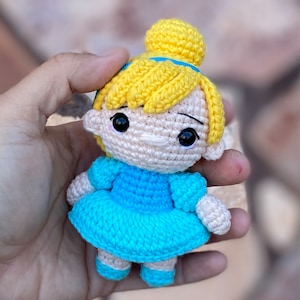 Crochet Doll Amigurumi Pattern Fairytale Princess 2, PDF Pattern ...