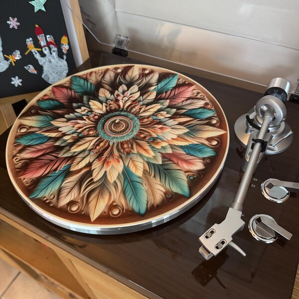 Time Machine Pressed Felt Turntable Slipmat Accesory Vinyl Record ...