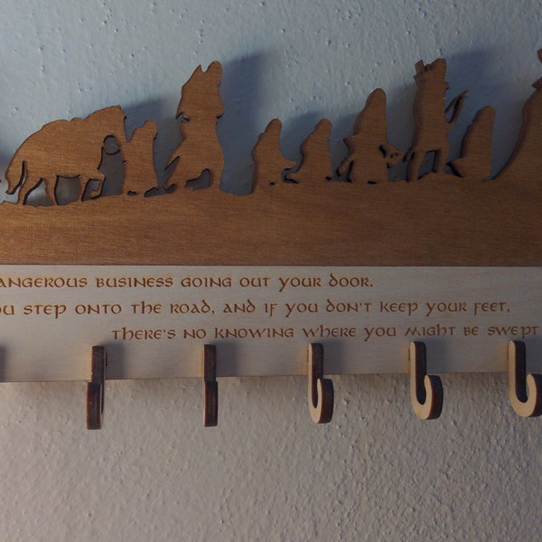 Lord of the Ring Key Holder Wall Key Holder / Wall Key Rack / Lord of ...