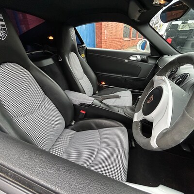 Plaid Car Upholstery Fabric VW Golf GTI MK7 3mm Foam 59 150CM Tartan ...