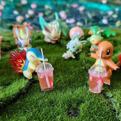 10 Boxes Cases Containers Container Storage Clear Plastic Display Cute ...