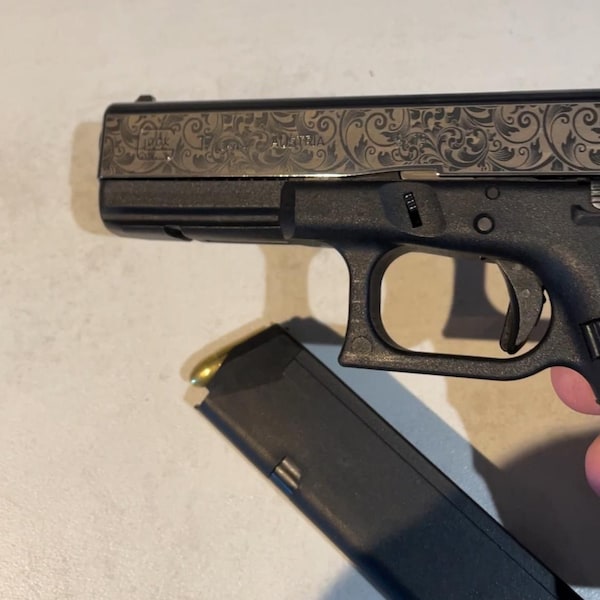 Colt Government Scroll Pattern Design, Laser Engraving Scroll Work ...